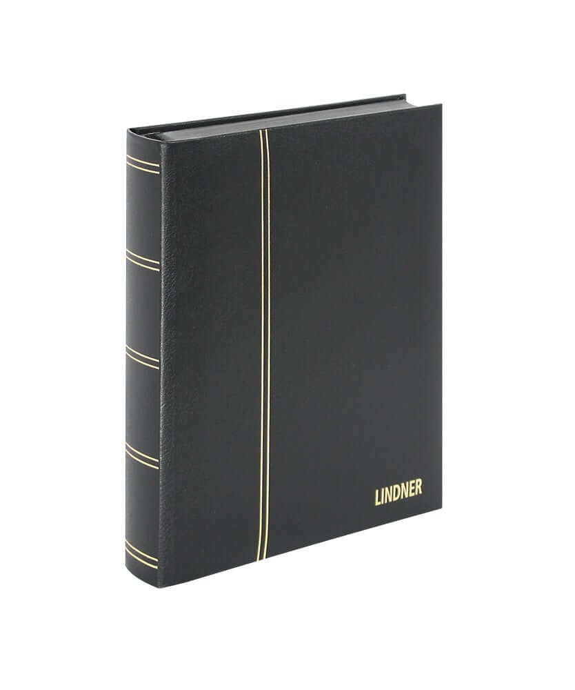 Timbre Clasor filatelic LINDNER ELEGANT LEATHER 60 pagini (1185L) la ...