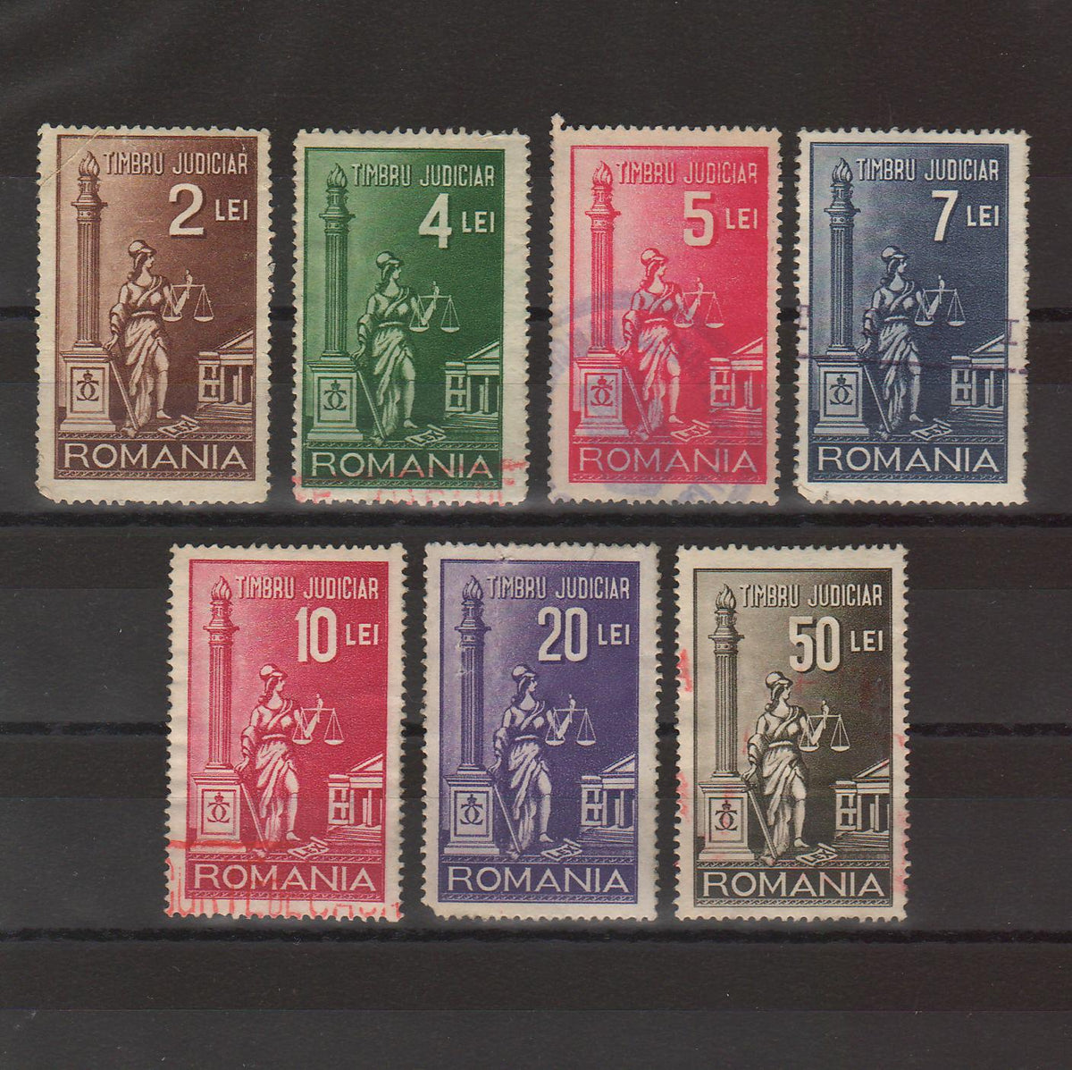 Timbre Romania Timbru Judiciar (TIP A) la 20.00 lei RON in Stamps Mall